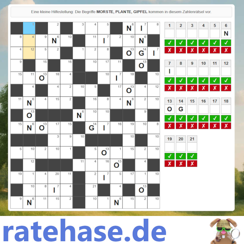Die große Zahlenrätsel Auswahl